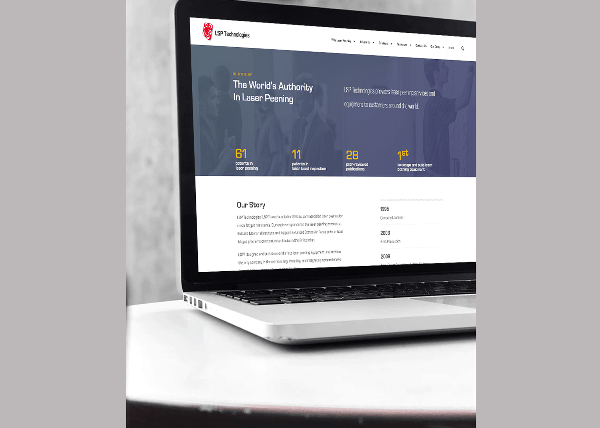 LSP Technologies Launches New Website - LSP Technologies